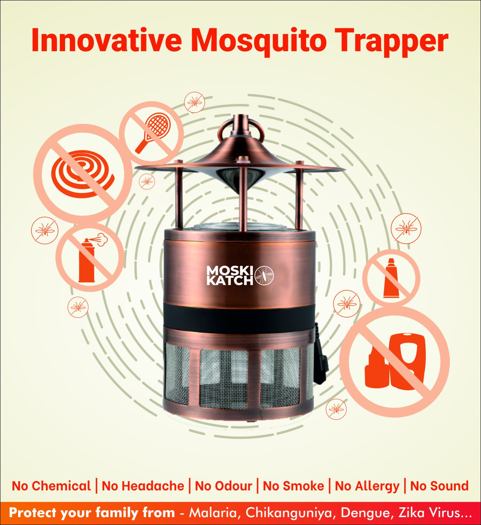 INDMK001 Mosquito Trapper Machine in Insect Trapper | Divam Udyog ...