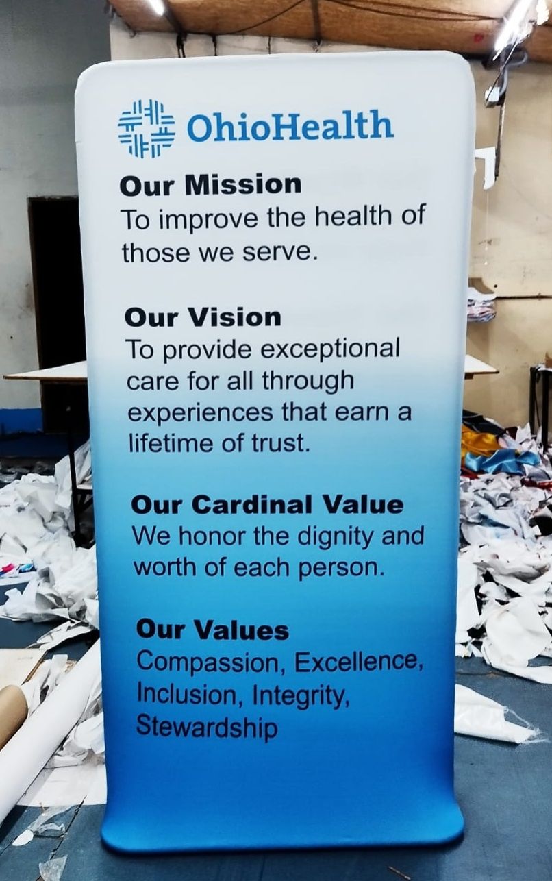 6ft x 3ft Standee in Brand Visibility Products | Divam Udyog - Pest ...